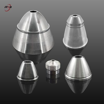 Double Convex LED Optical Lenses Transparent 35mm PMMA PC Material