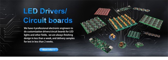 60V 100W LED Driver Circuit Board For Spotlights Searching Lights